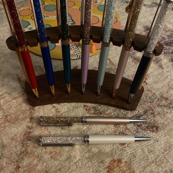 6 Pen Multi Pen Desktop Holder/display - Etsy