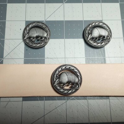 1-1/4 Texas State Seal Nic. Screw-back Concho - Etsy