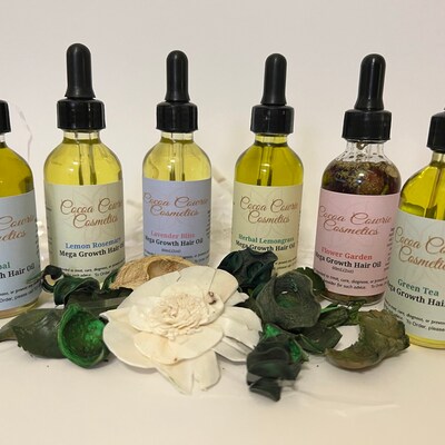 Miracle Rosemary Peppermint Tea Tree Hair Growth Oil 2 Oz - Etsy