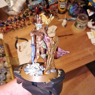 Elven Archer. Elf Commando 3D Printed Resin Miniature by Pollygrimm - Etsy