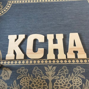 O Wooden Block Letter | Etsy