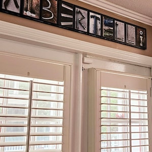 Smith Sign, Smith Family Sign, Smith Personalized, Letter Picture ...