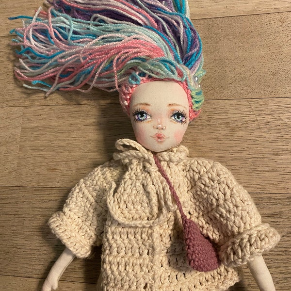 Doll, Textile Doll, Interior Doll - Etsy