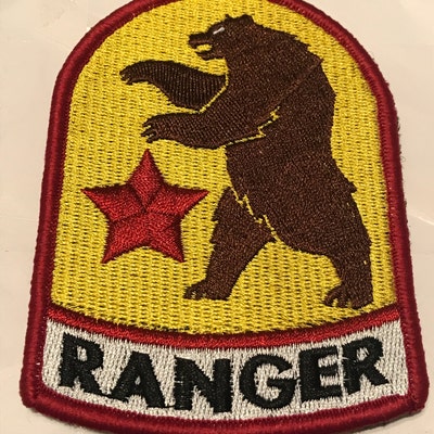 Fallout New Vegas Inspired Ranger Bear NCR Cosplay Gamer Patch Hook and ...