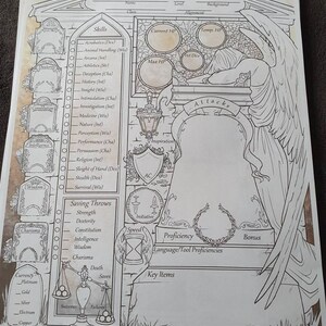 Swashbuckler Downloadable PDF Character Sheets for D&D 5e - Etsy