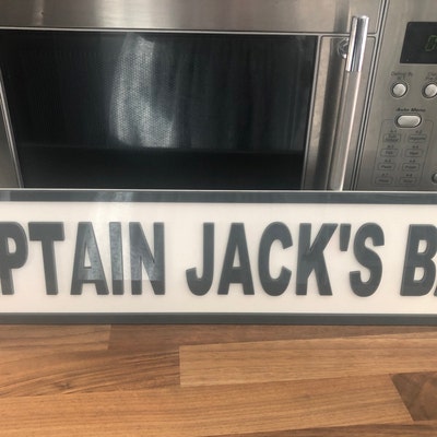 Personalised Large Acrylic Street Sign, Road Sign, Waterproof, Indoors ...