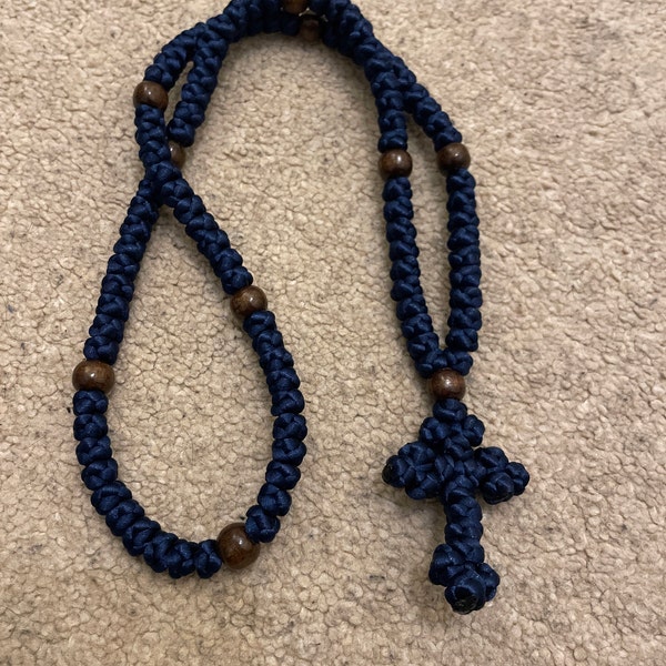 Orthodox Prayer Rope 100/150 Knots, Orthodox Komboskini, Christian ...