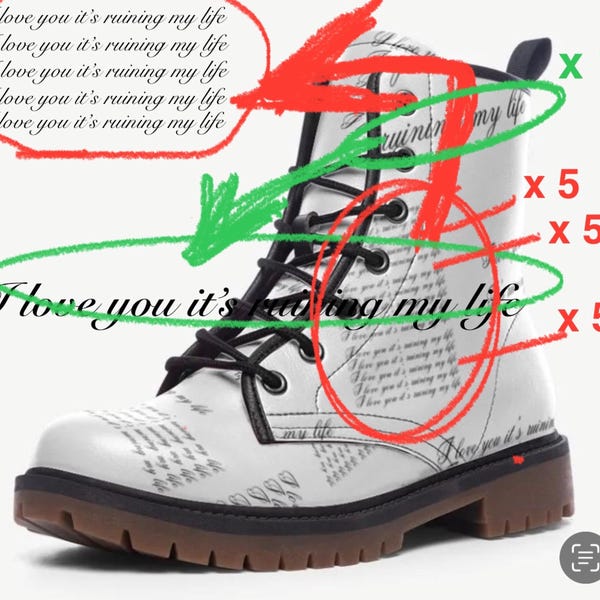 TTPD Dress Text - I Love You It's Ruining My Life (pdf & Png - Easily ...