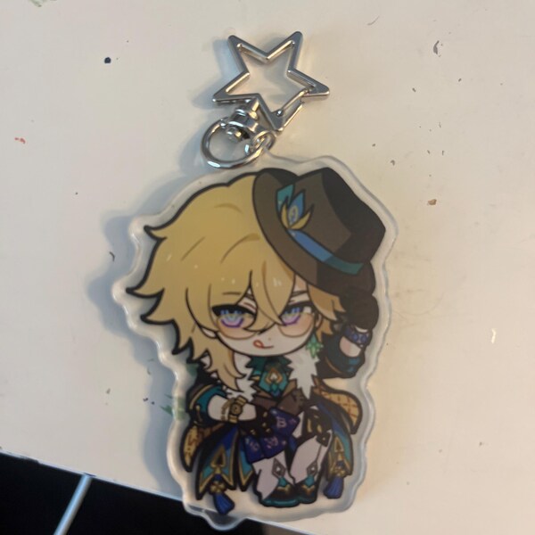 HONKAI STAR RAIL Penacony Keychain Charms - Sunday Gallagher Robin ...