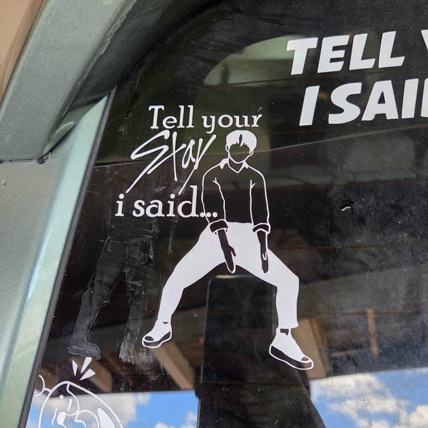 Stray Kids STAY Pose Decal - Etsy