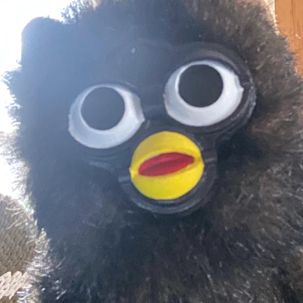 Vintage Furby 1998 | Tiger Electronics | Boneburrow | Pink Shell | NON ...