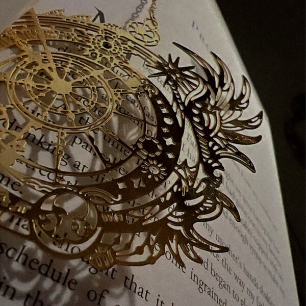 Ready to Ship-cosmic Planet Bookmark/custom Brass Bookmark/exquisite ...