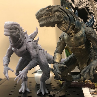 Godzilla 2002 kiryugoji DIY Papercraft - Etsy