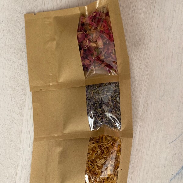 Dried Flowers Sample Packs, Great for Roller Bottles for Essential Oils ...