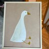 Silly Goose Wall Art, Cute Goose Poster, Girl Nursery Decor, Farm ...