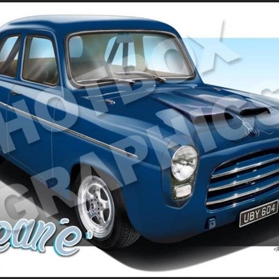 Personalised Illustration of Your MGB MGBGT MGC - Etsy