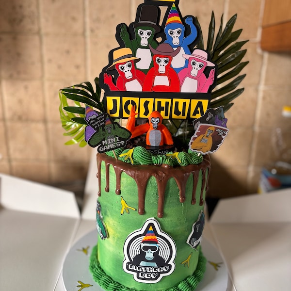 Gorilla Tag Personalised Name Character - VR - Gorilla Tag VR - VR Game ...