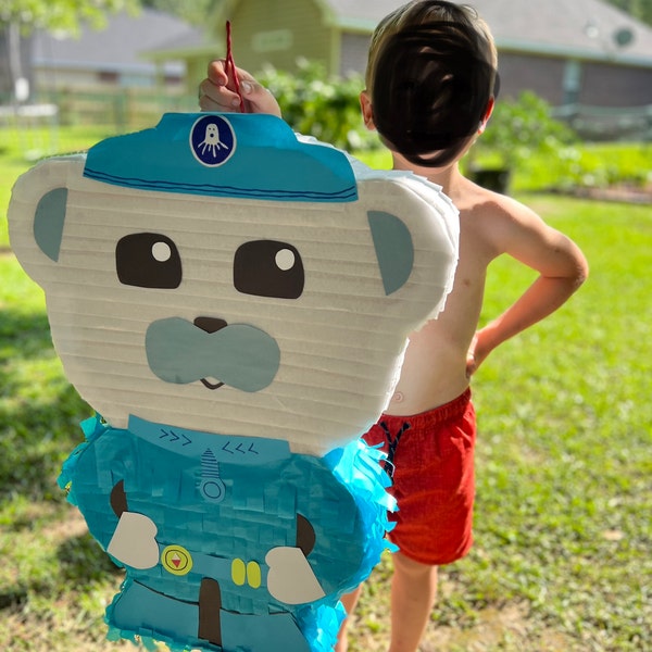 Octonauts Pinata Inspired Captain Bernacle Octonauts Inspired Piñata ...