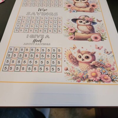 What's Your Number Savings Challenge - Etsy