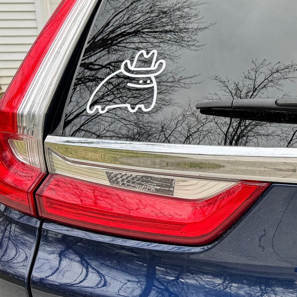 Funny Cat Sticker for Car, This is Who Ur Honking at Sticker, Cat Lover ...