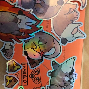 RAT Stickers Waterproof Holographic Stickers, Rat Sticker, Derpy ...