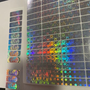 Genuine Guaranteed and Original Tamper Proof Security Stickers Labels ...