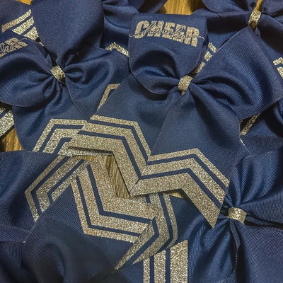 Chevron Tail SVG Cut File Instant Digital Download for 3 Cheer Hair Bow ...