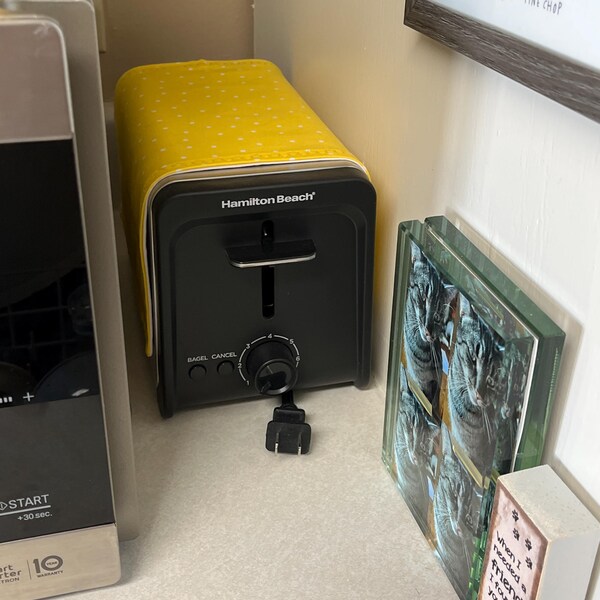 Grey Long-slot Toaster Cover by Toaster Huggee - Etsy