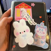 The Library Card Set-library Card Sticker-library Stationery-library ...