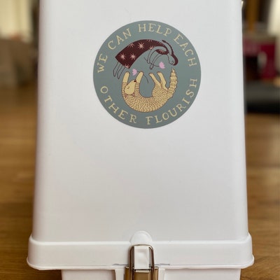 We Can Help Each Other Flourish Stickers Eco Art, Sticker Pack, Sticker ...