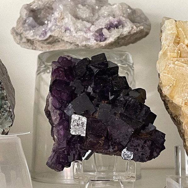 Blue Quartz Rare Quartz Quartz Crystals Display Minerals Healing ...