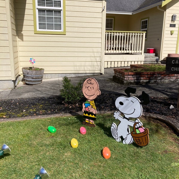 Welcome Great Pumpkin Snoopy Outdoor Halloween Decoration - Etsy