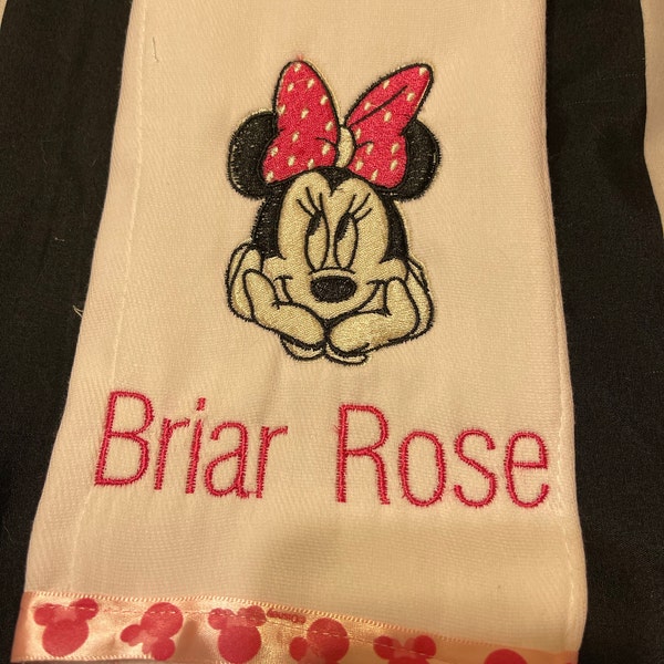 Cute Minnie Mouse Face Machine Embroidery Design, 4x4 and 5x7 Hoop ...