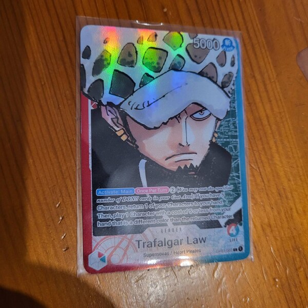 Leader Card | Custom Handmade Anime Trading Cards | TCG - Etsy