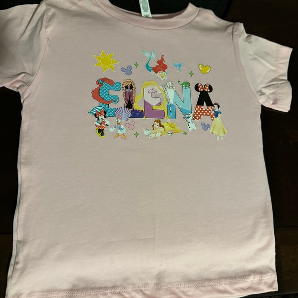 Ready to Press Custom Girl Characters HTV and Sublimation Image ...
