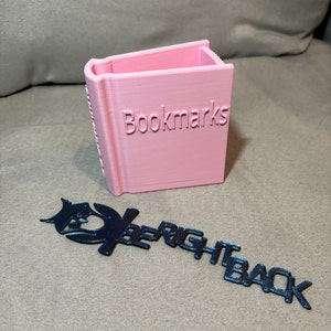 Book Shaped Bookmark Holders Bundles Available 3D Printed Bookish ...