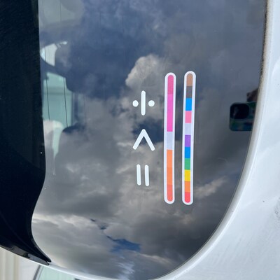 Equality Car Decal Sticker Equality is Greater Than Division LGBTQ ...