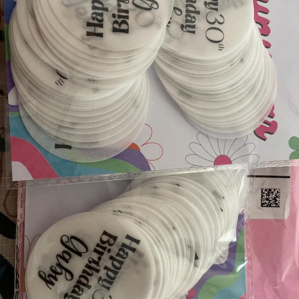 Friendsgiving Edible Cocktail Topper Discs: Thanksgiving Drink Garnish ...