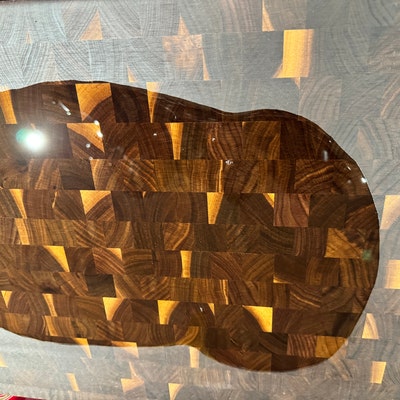 Walnut End Grain Cutting Board 18 X 12 - Etsy