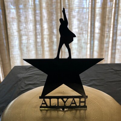 Inspired Hamilton Custom Personalized Birthday Cake Topper Party Decor ...