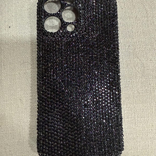 Cute Phone Case Black Ribbon Sparkle Phone Covers Zebra Print Made to ...