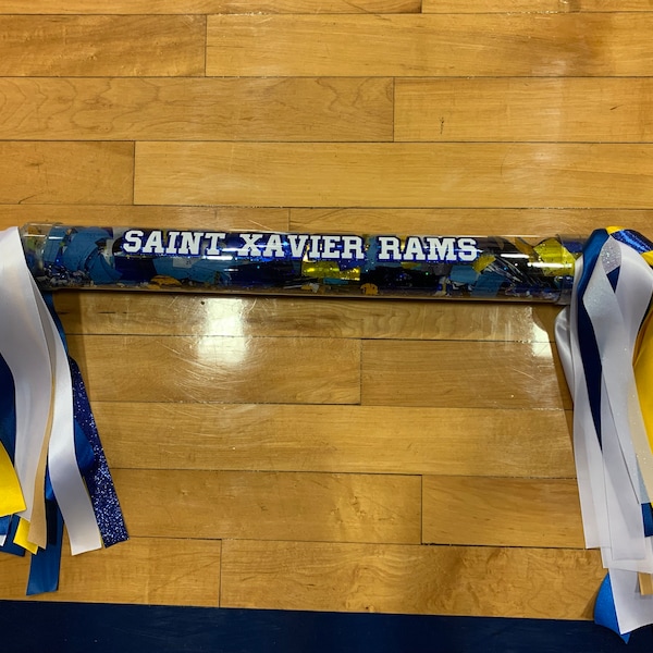Custom Spirit Stick (1) 18”, 24", 36"; Confetti/glitter-filled for Any ...