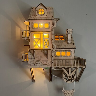 Wooden Easter House Egg Laser Cut Files. Easter Egg SVG / Easter Craft ...