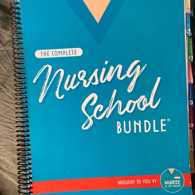 The Complete Nursing School Bundle® 2024 Edition PRINTED & - Etsy