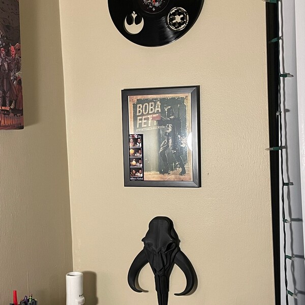 3D Printed Mythosaur Skull Wall Decor - Mandalorian Gift - Etsy