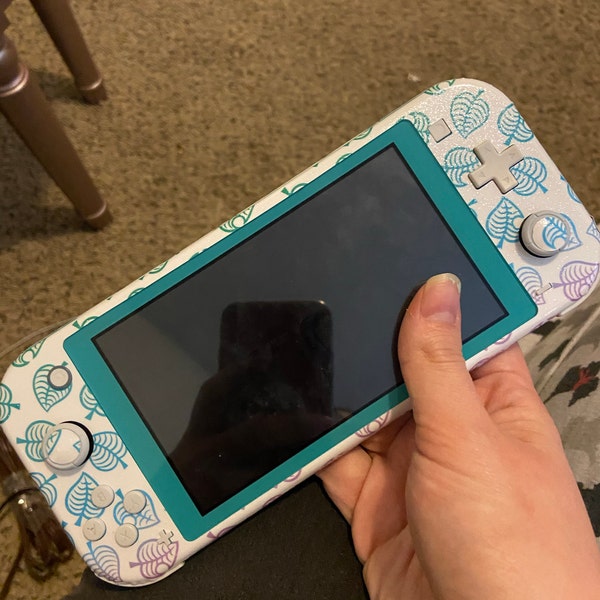 Nintendo Switch Lite Skin Decal Ombre Leaf // Best Seller 3M Vinyl ...