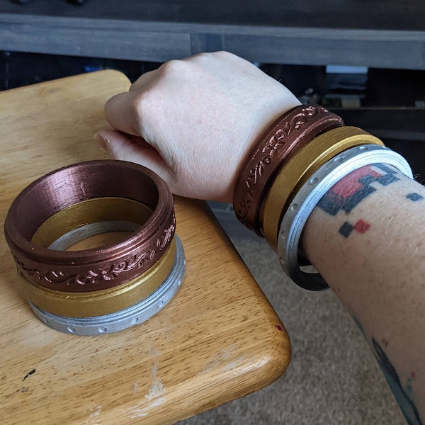 Aerith Bangle Set Cosplay Accessory Inspired by Final Fantasy VII ...