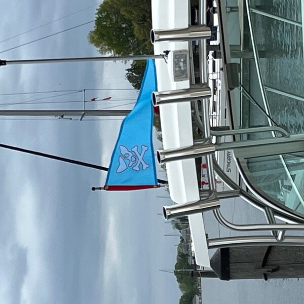 Boat Name Flag Custom Flags Nautical Gift for Him the Flag Chick - Etsy