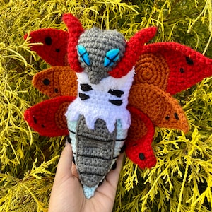 Fuzzy Moth Crochet Amigurumi Pattern - Etsy