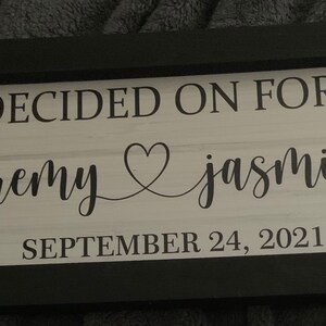 Master Bedroom Wall Decor Over the Bed Sign-personalized Wedding Gift ...
